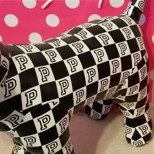 PINK Victoria's Secret | Accessories | Vs Pink Display Dog Checkered ...